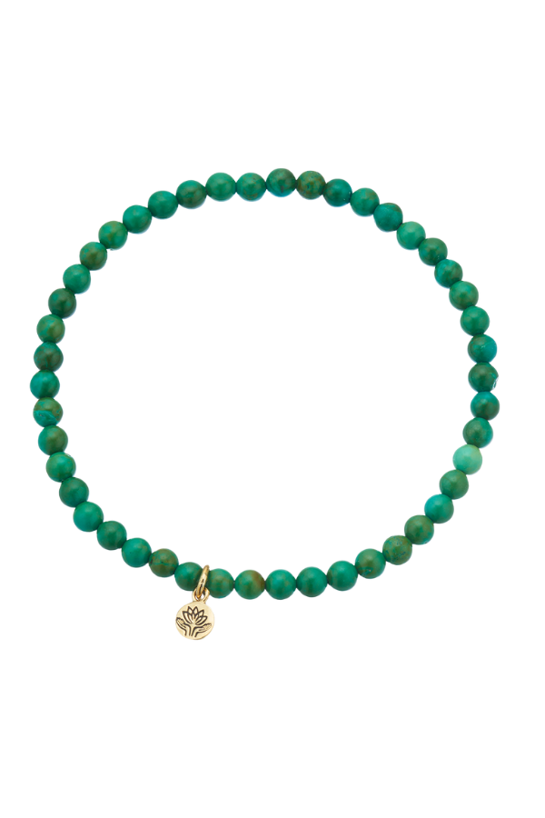Green Howlite Gem Bracelet - Happiness – Chasing Sundays